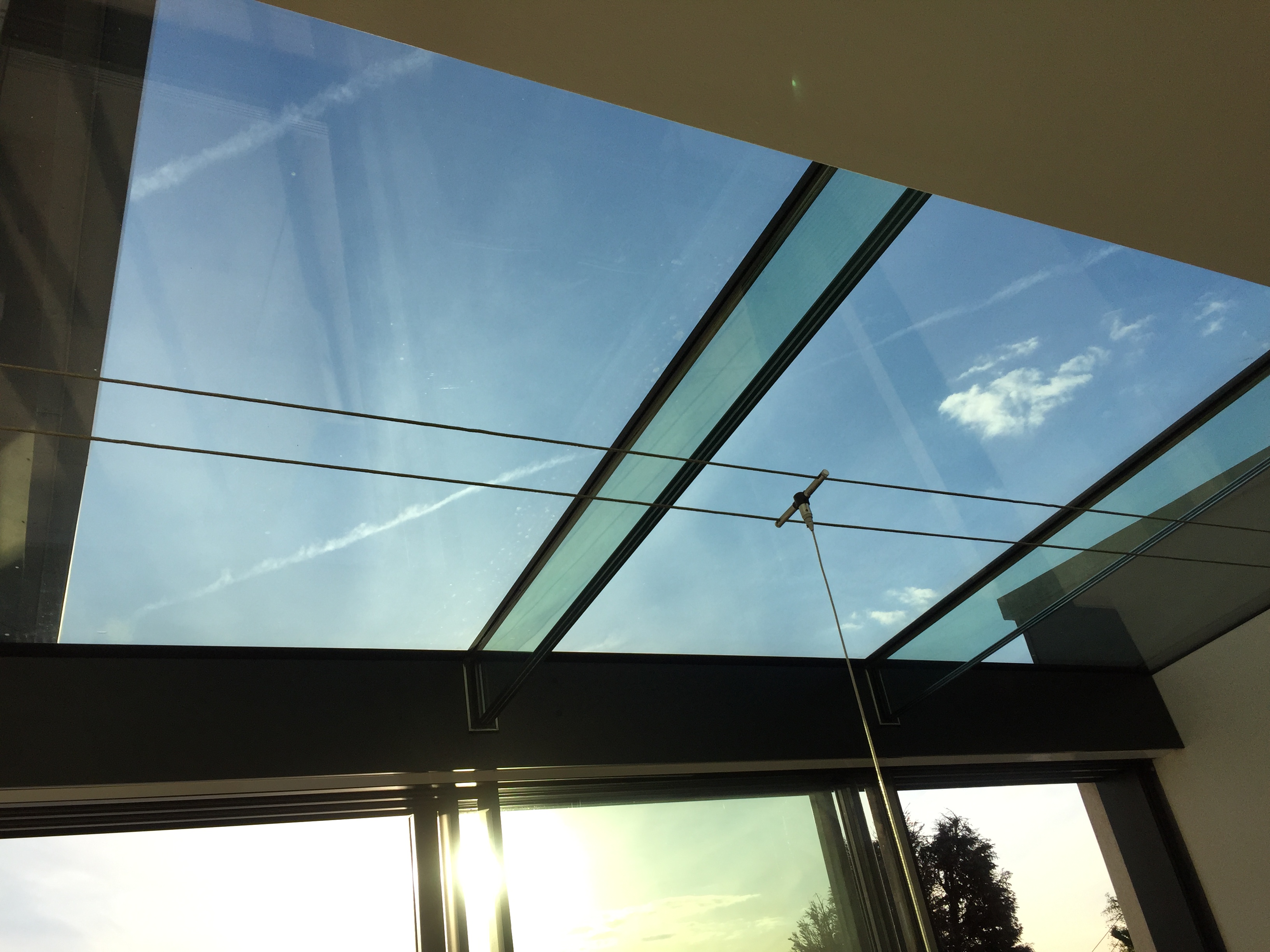 Structured glass roof - Aspect Windows