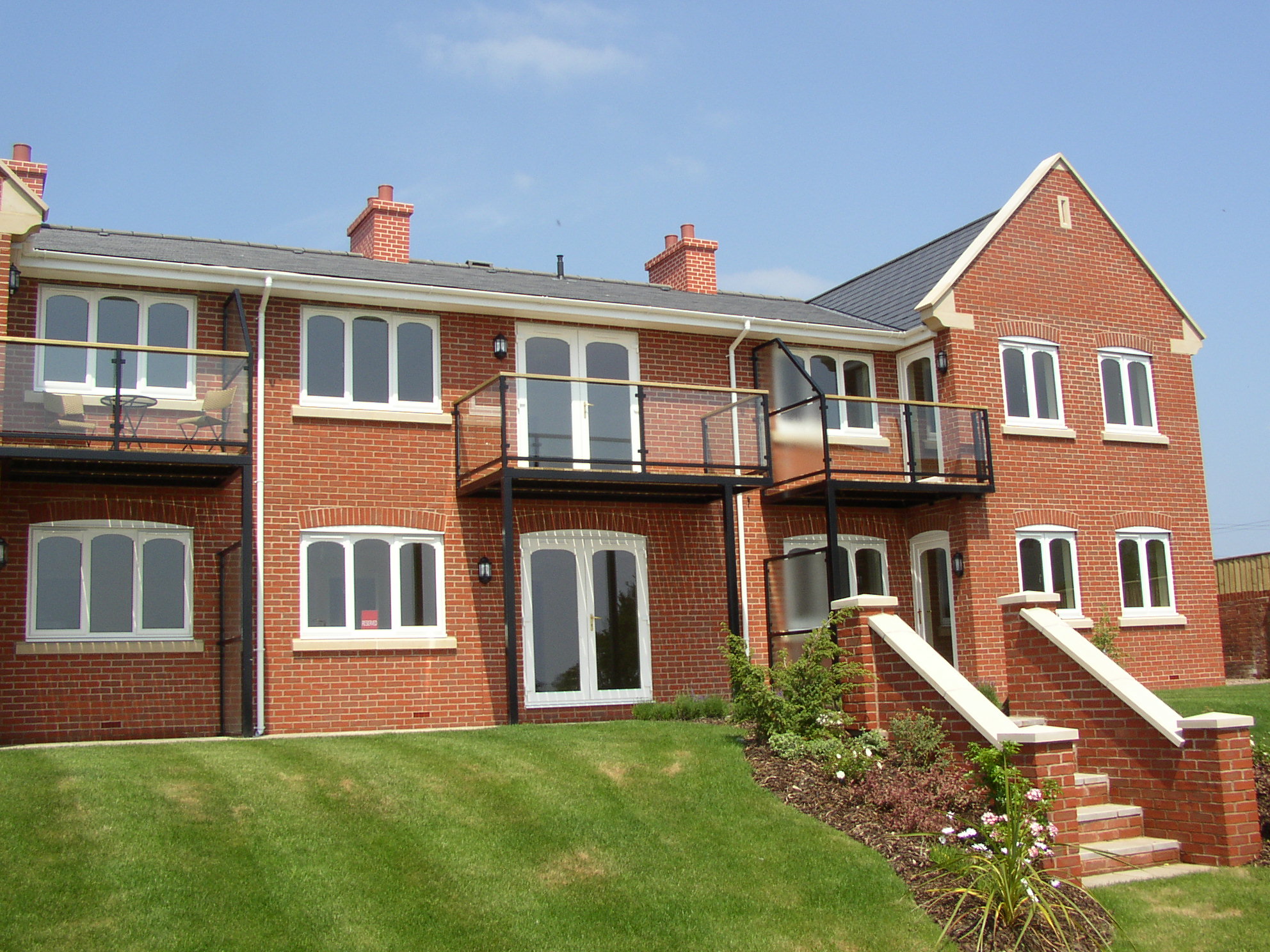 PVCu Windows and French Doors in Devon Flats - Aspect Windows